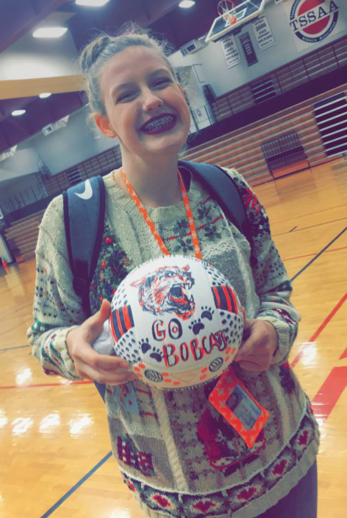 Grace Cochran, “Hype Man” of Central’s Volleyball Team – The Bobcat Times